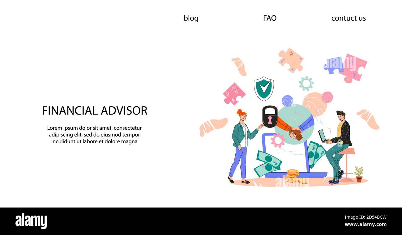 Financial Advisor Cartoon