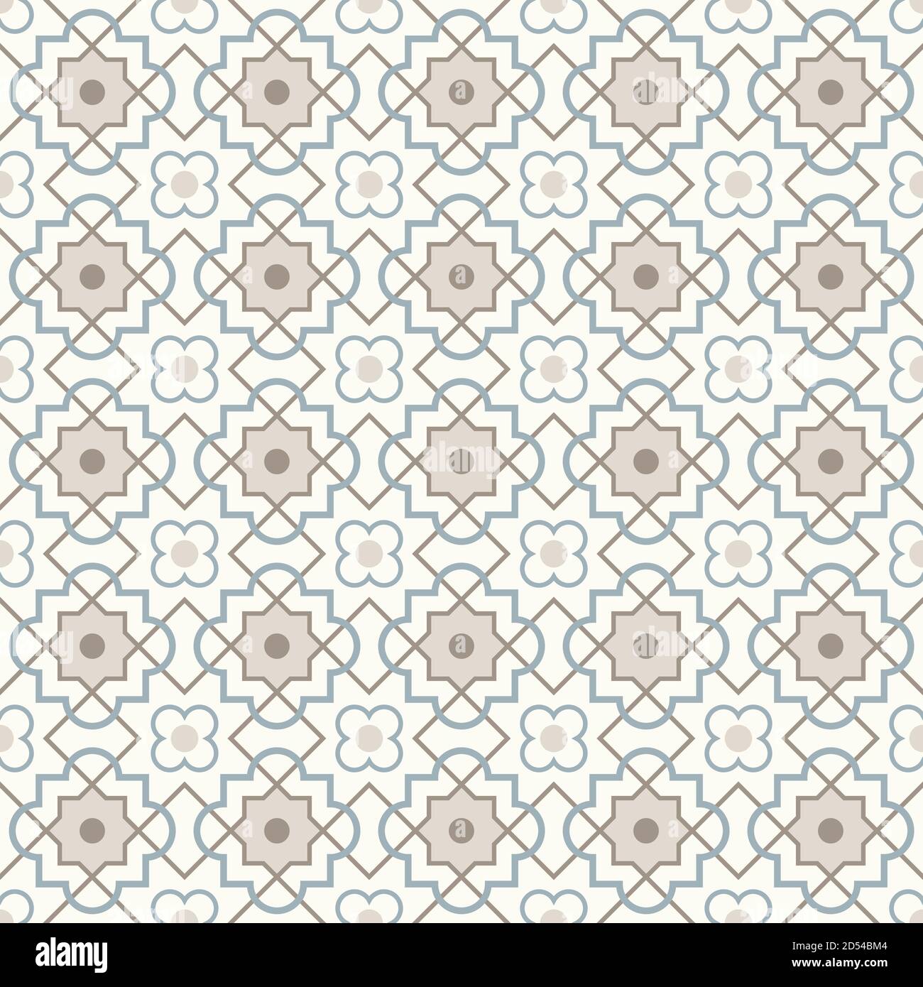 Tangled modern pattern, based on traditional oriental arabic geometric ...