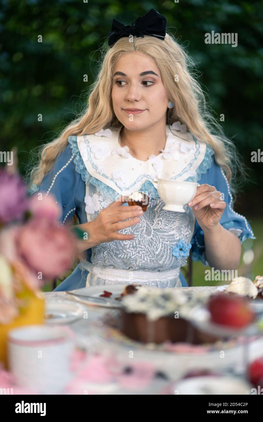 Alice In Wonderland Alice Makeup