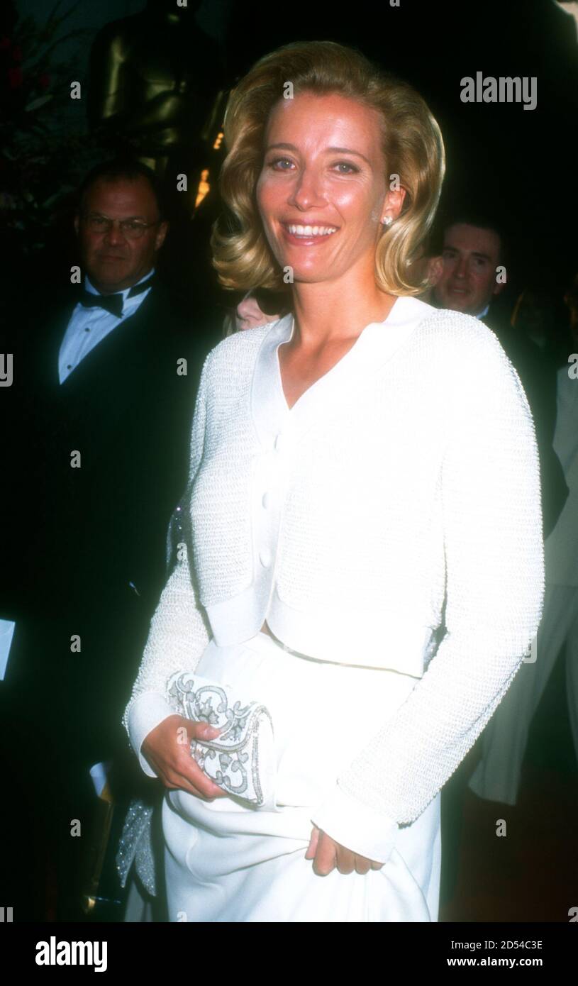 Los Angeles, California, USA 25th March 1996 Actress Emma Thompson ...