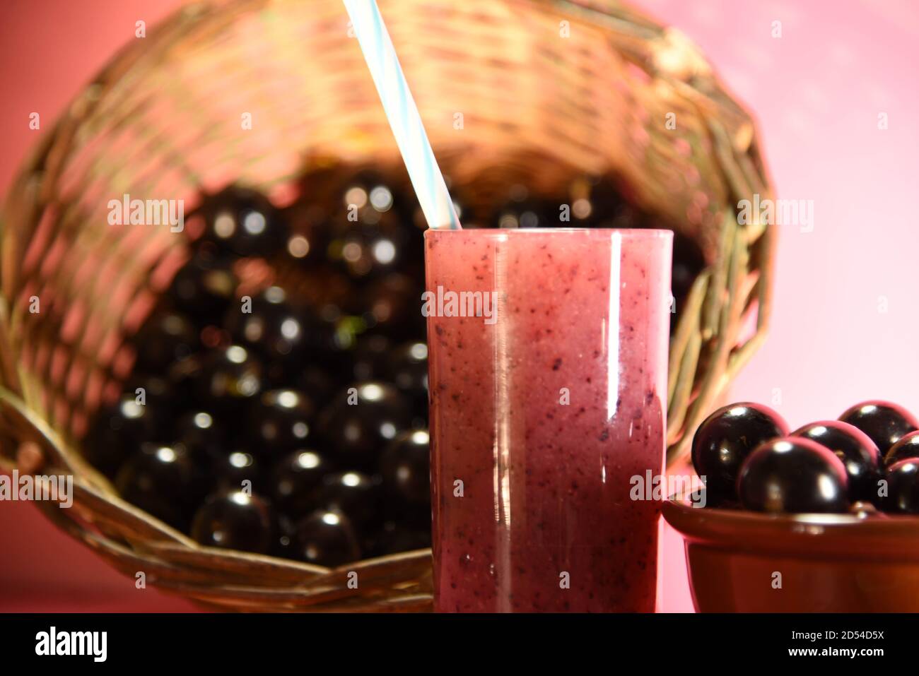 Fruits and jaboticaba juice. Jabuticaba juice is indicative of high ...
