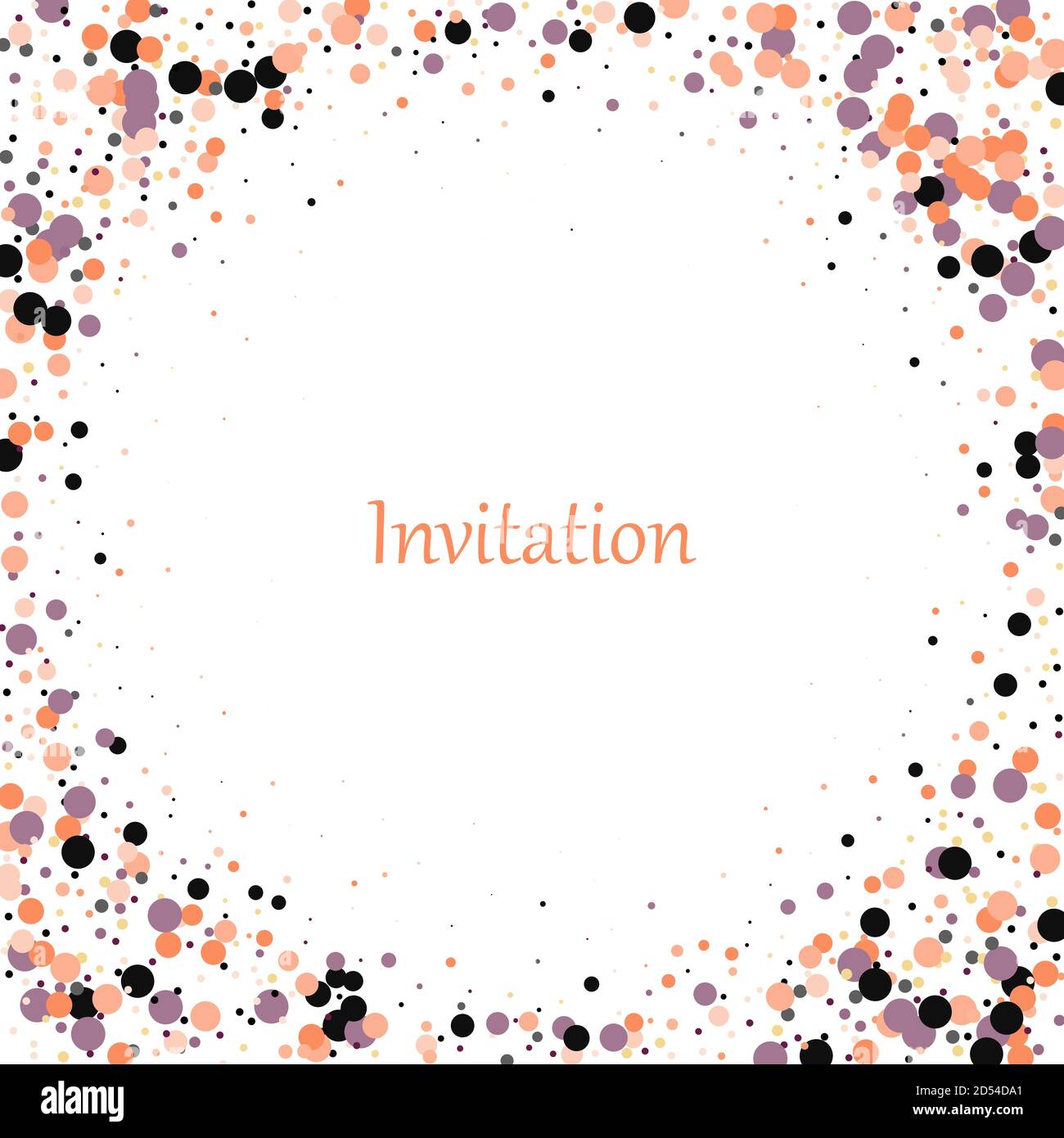 Birthday Confetti Border