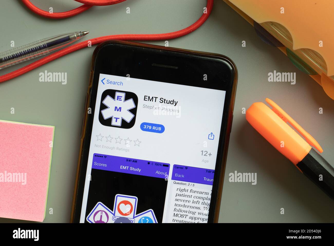 Emt study hi-res stock photography and images - Alamy