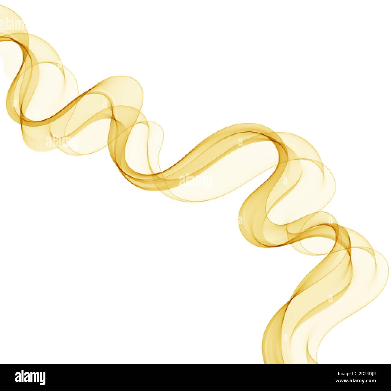 Abstract gold waves - data flow concept. Vector illustration Stock ...