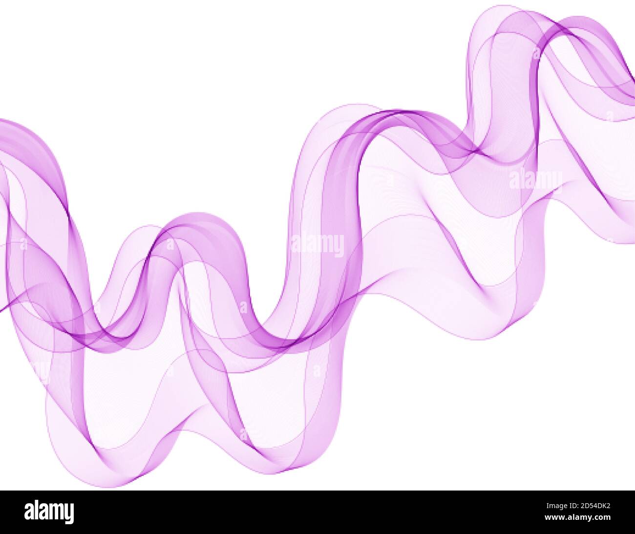 Abstract purple waves - data flow concept. Vector illustration Stock ...