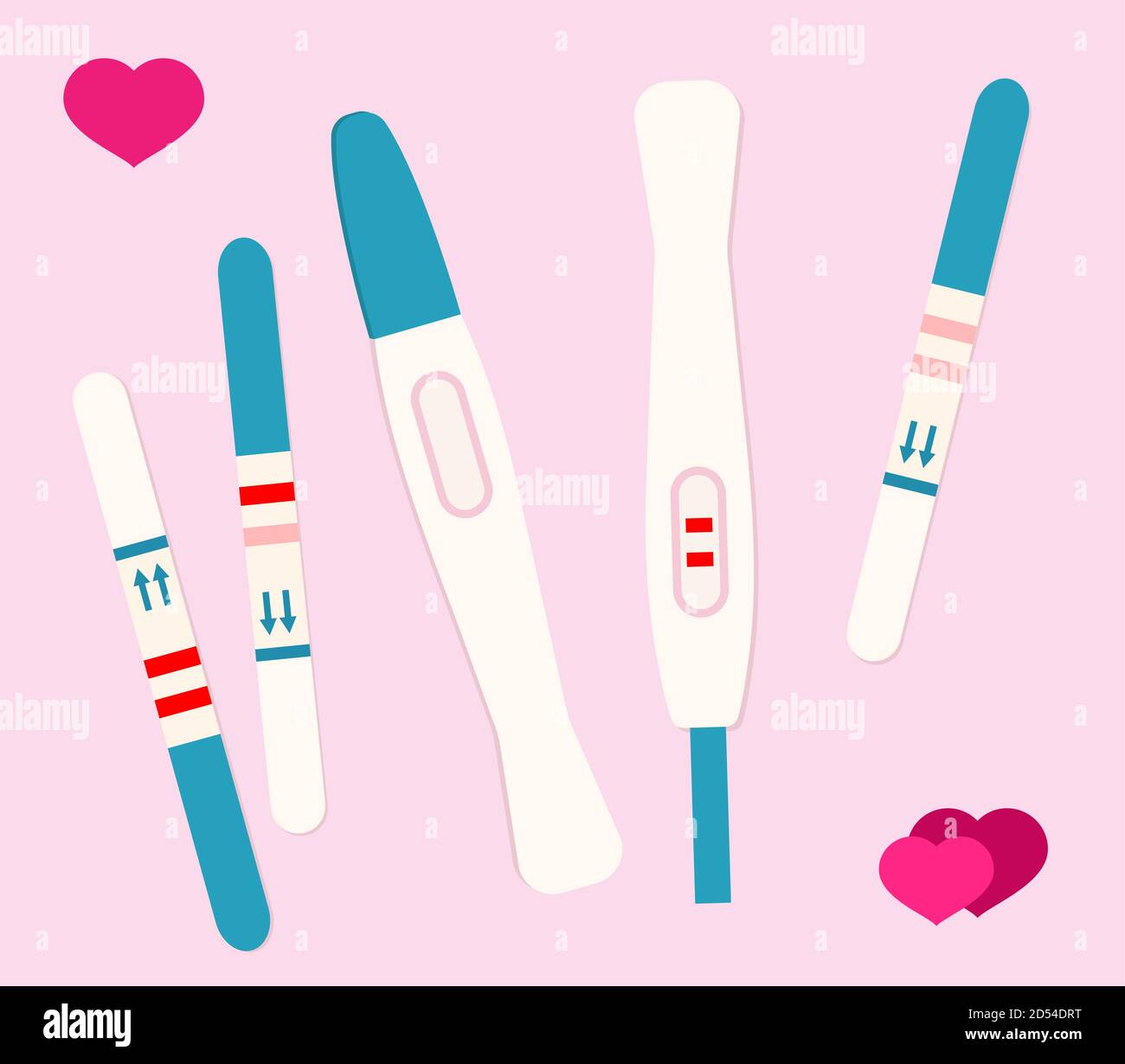 Two tests Stock Vector Images - Alamy