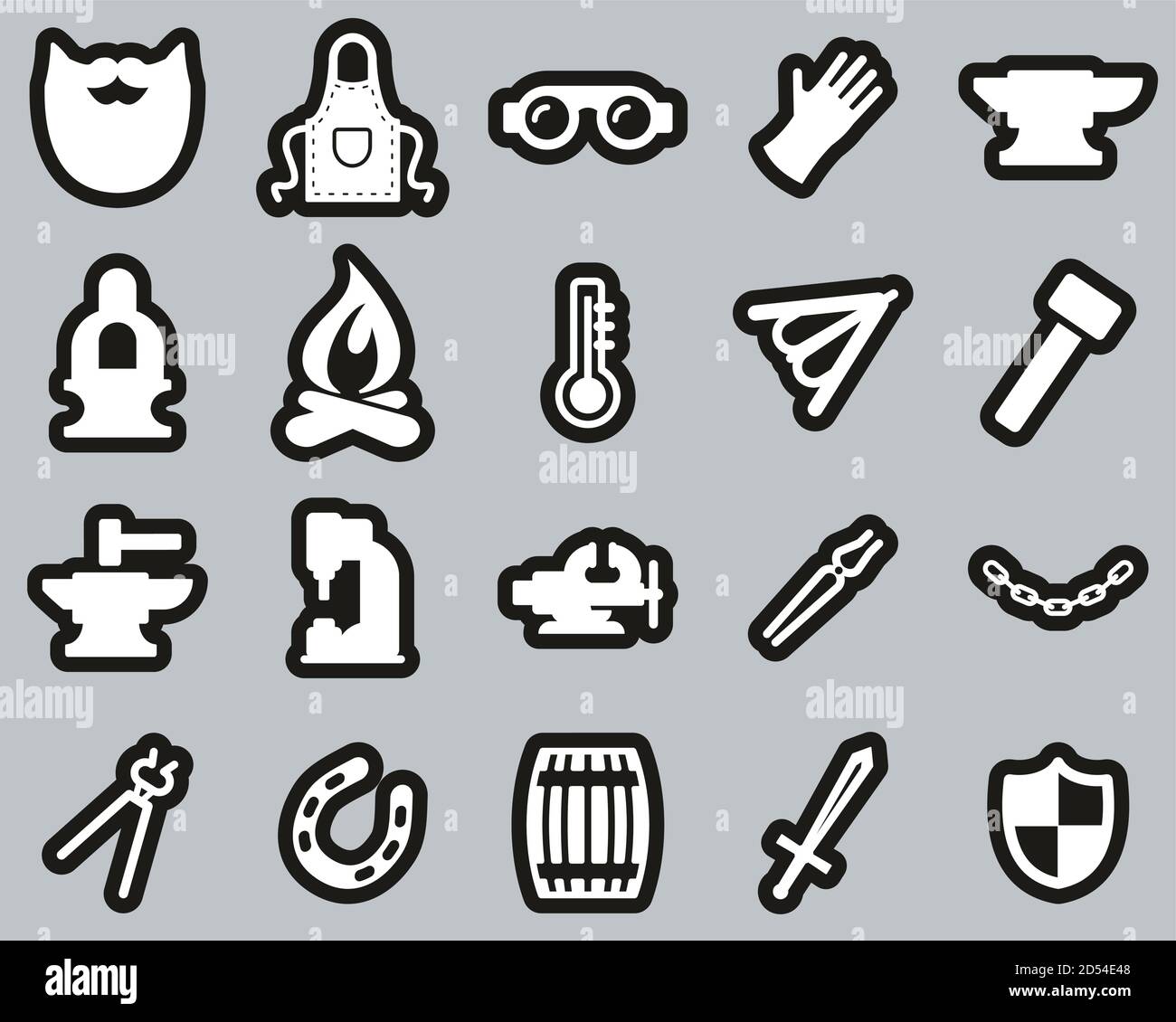 Big and vice Stock Vector Images - Alamy