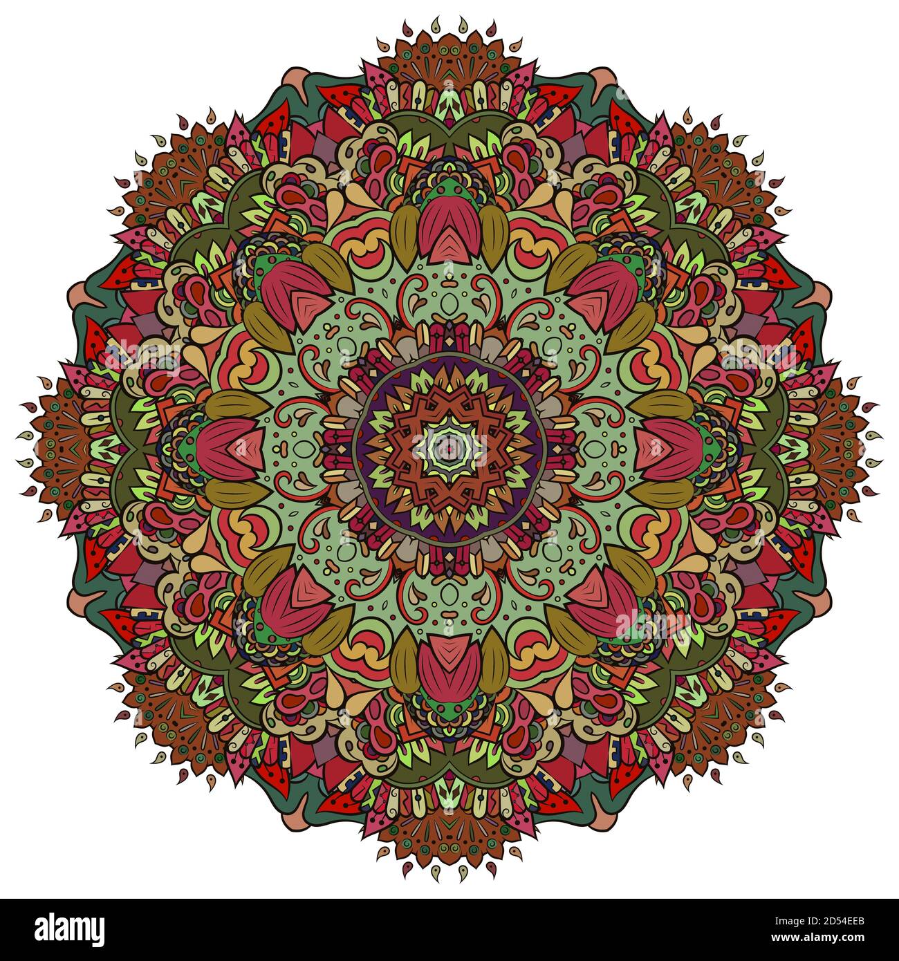 Mandala, tracery wheel mehndi design Stock Vector Image & Art - Alamy
