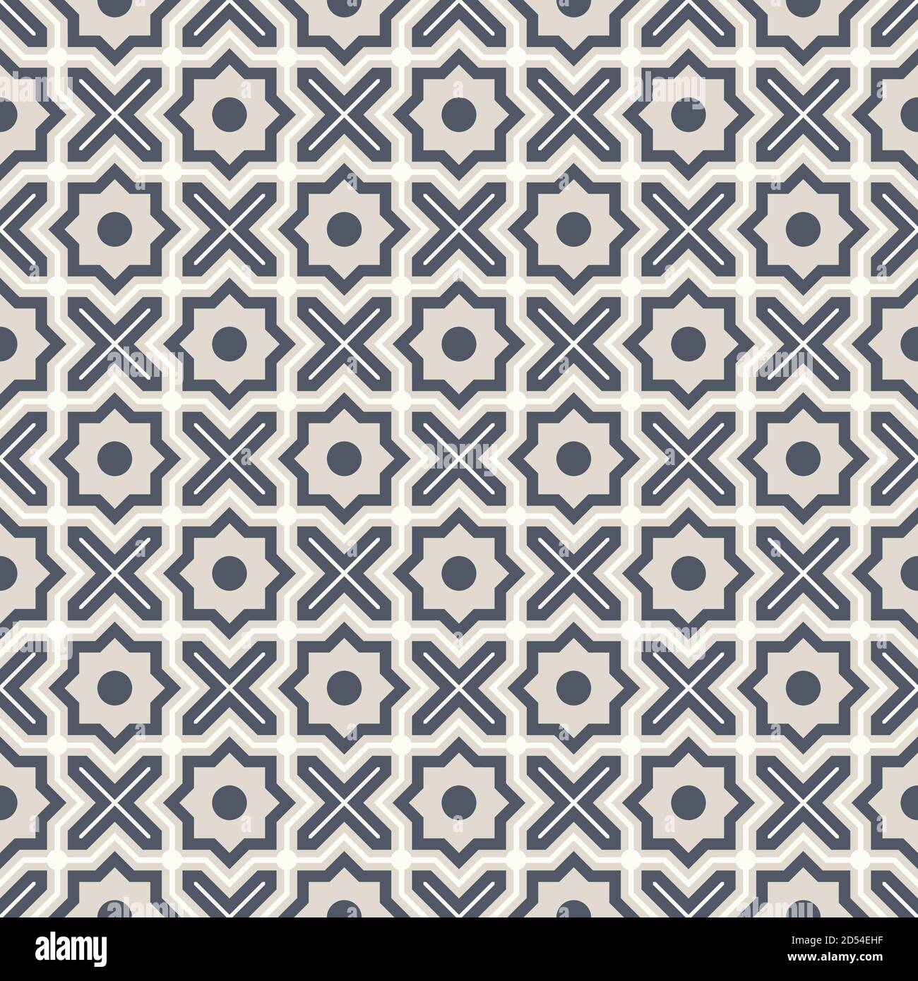 Tangled modern pattern, based on traditional oriental arabic geometric ...