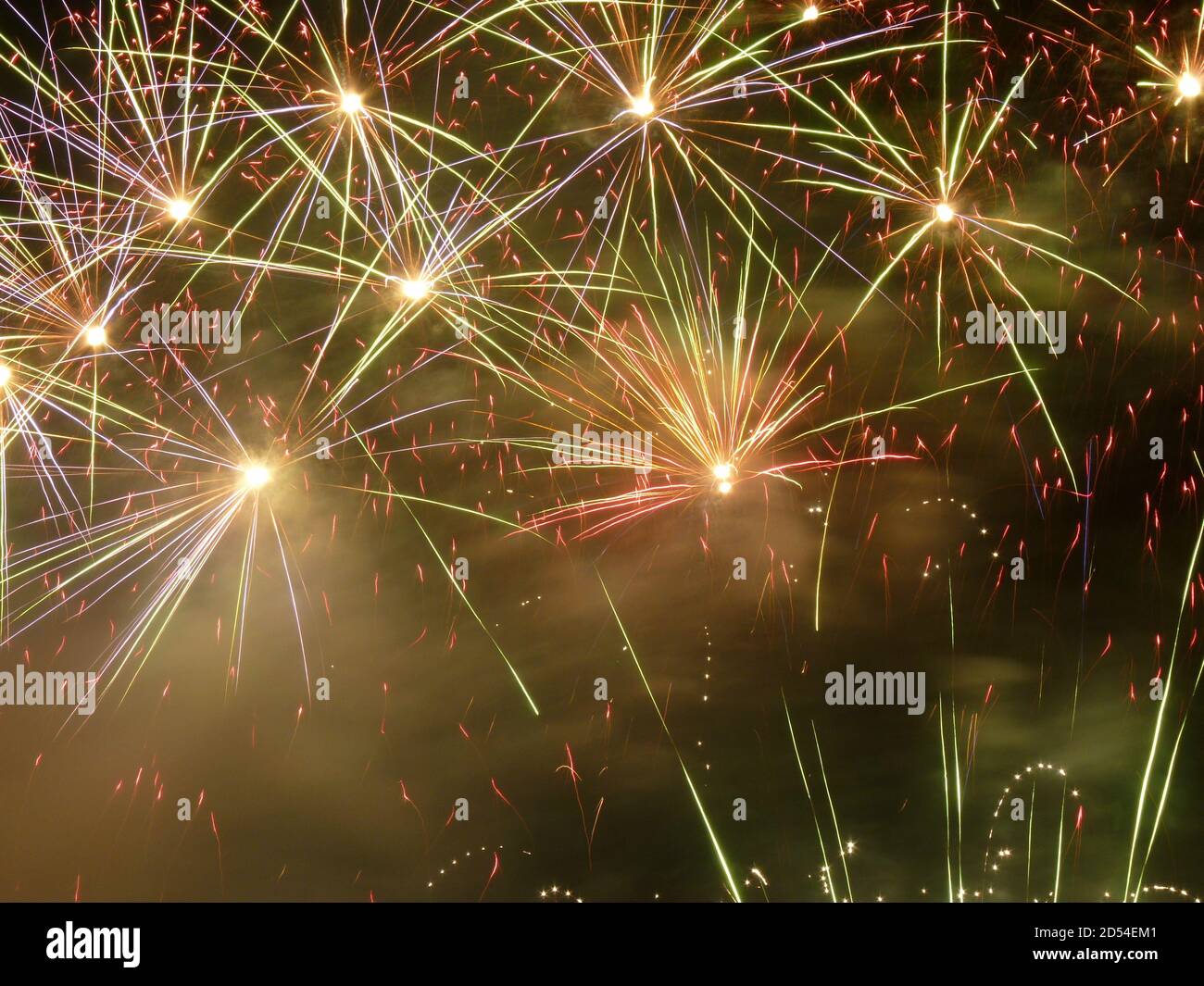 Shot beautiful fireworks in hi-res stock photography and images - Alamy