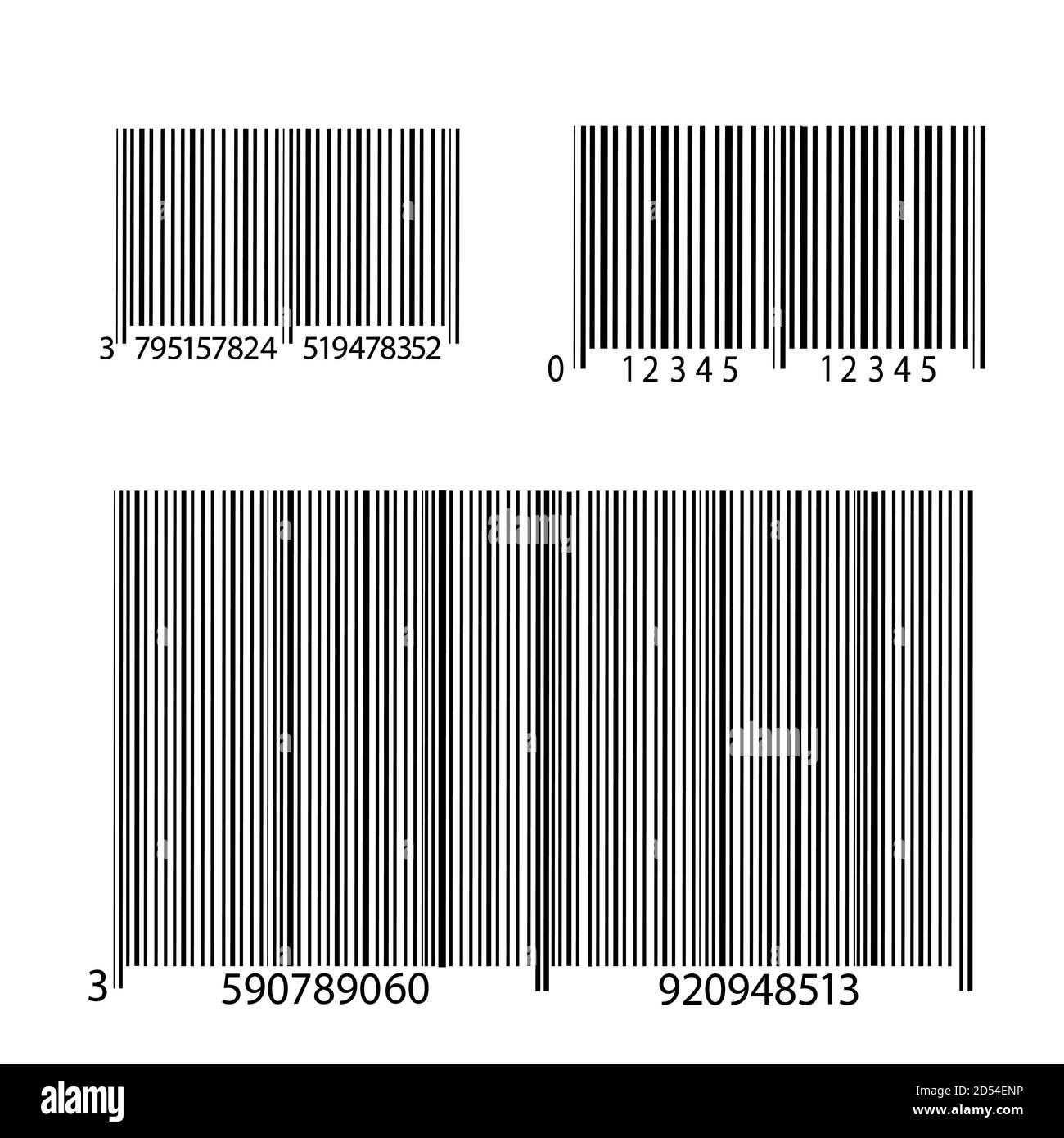 Ticket Barcode Vector