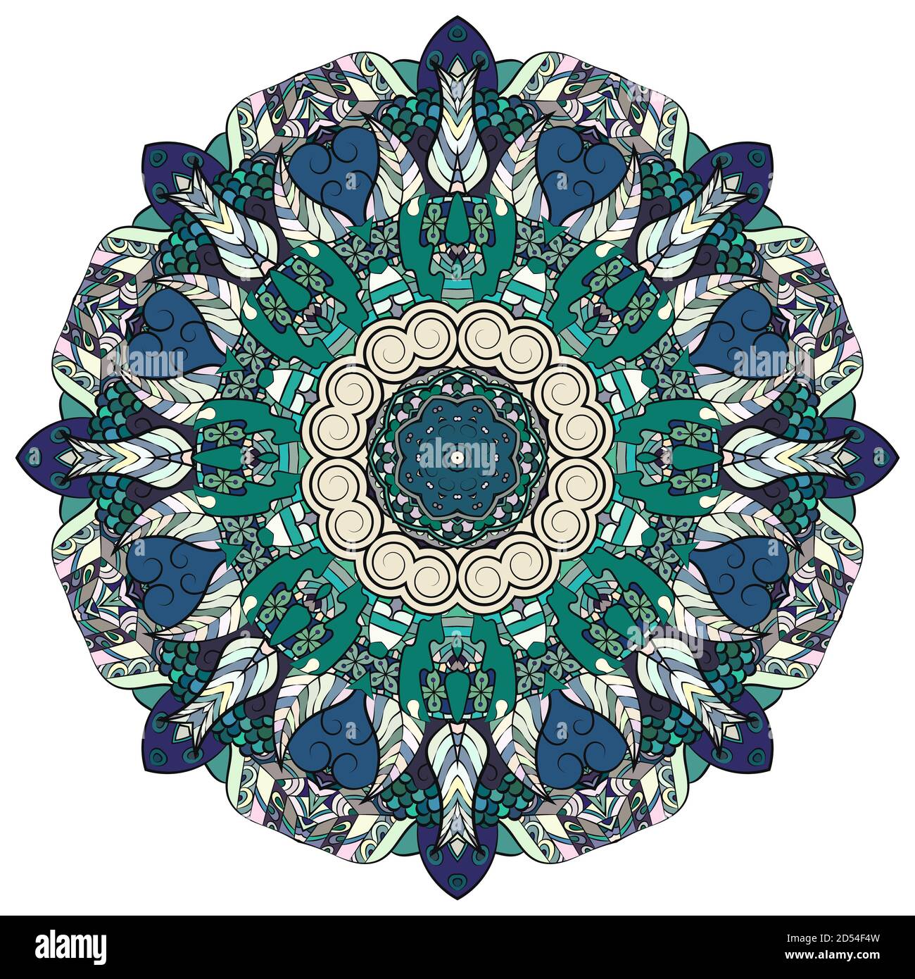 Mandala, tracery wheel mehndi design Stock Vector Image & Art - Alamy
