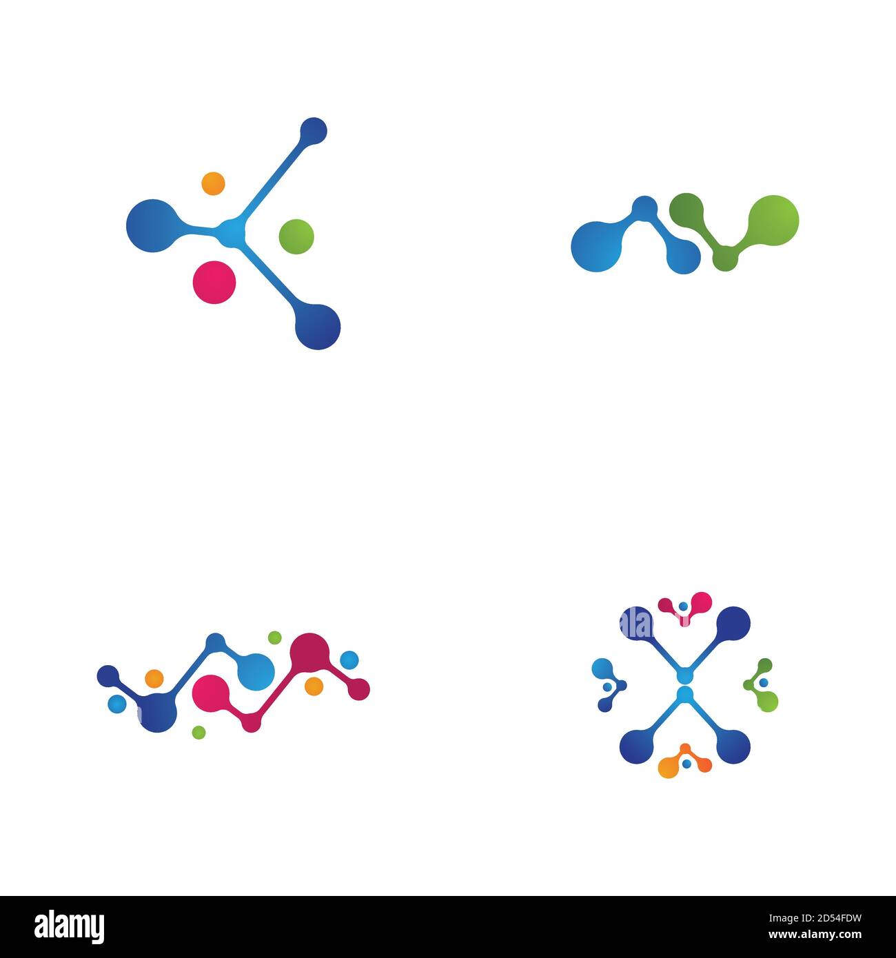 Molecule symbol logo template vector illustration design Stock Vector ...