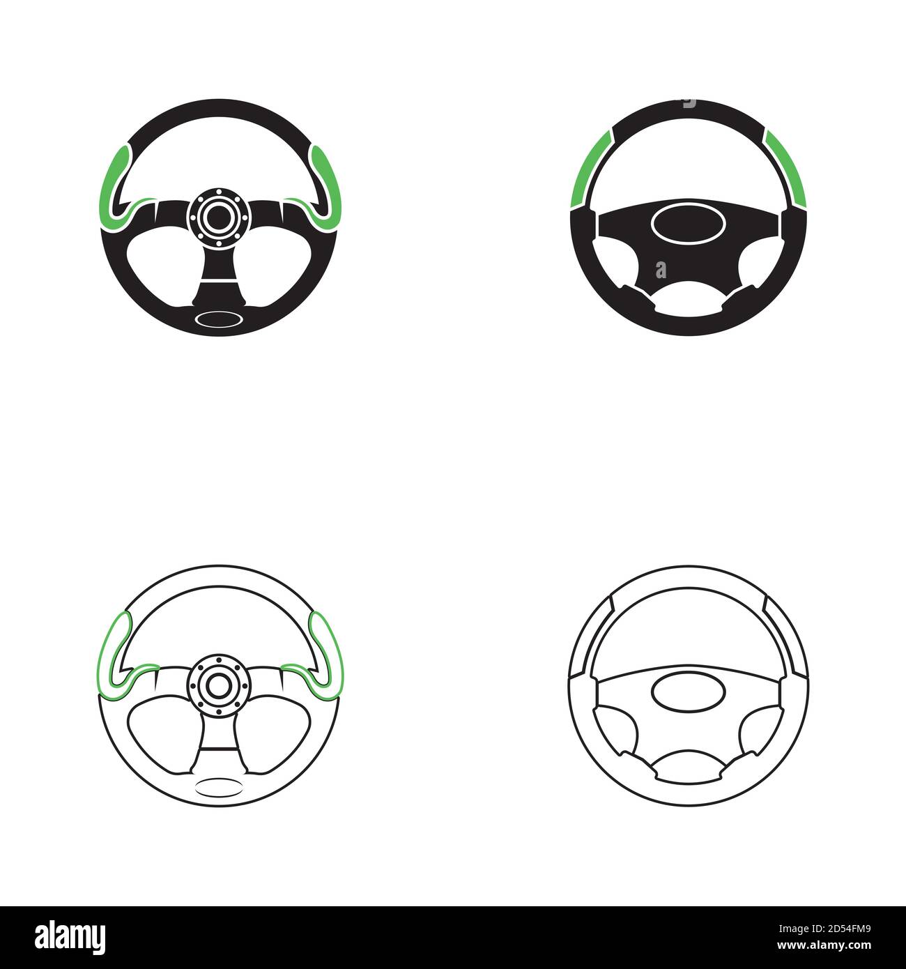 Steering Wheel vector image logo Stock Vector Image & Art - Alamy