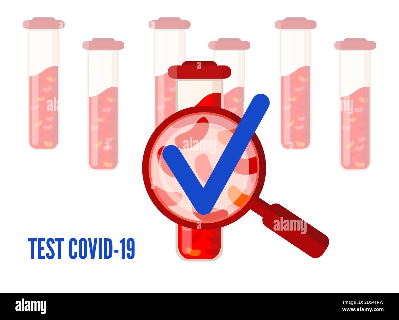 The laboratory conducts a blood test for a positive or negative result ...