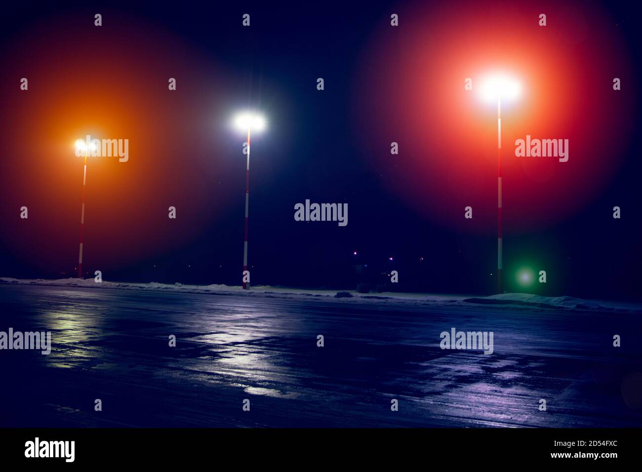 Airport Runway Night High Resolution Stock Photography and Images - Alamy