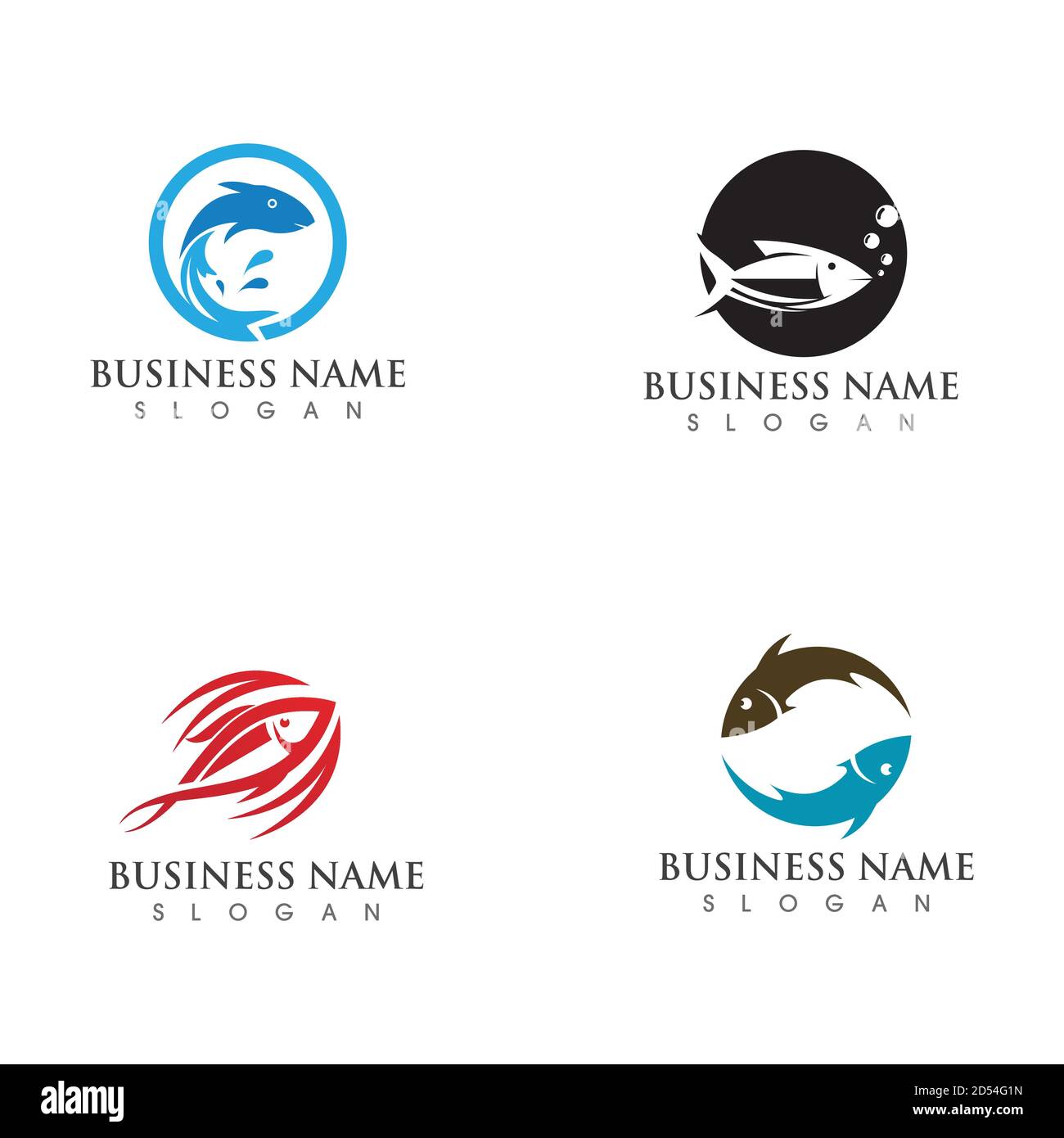 Fish logo and symbol vector symbol Stock Vector Image & Art - Alamy