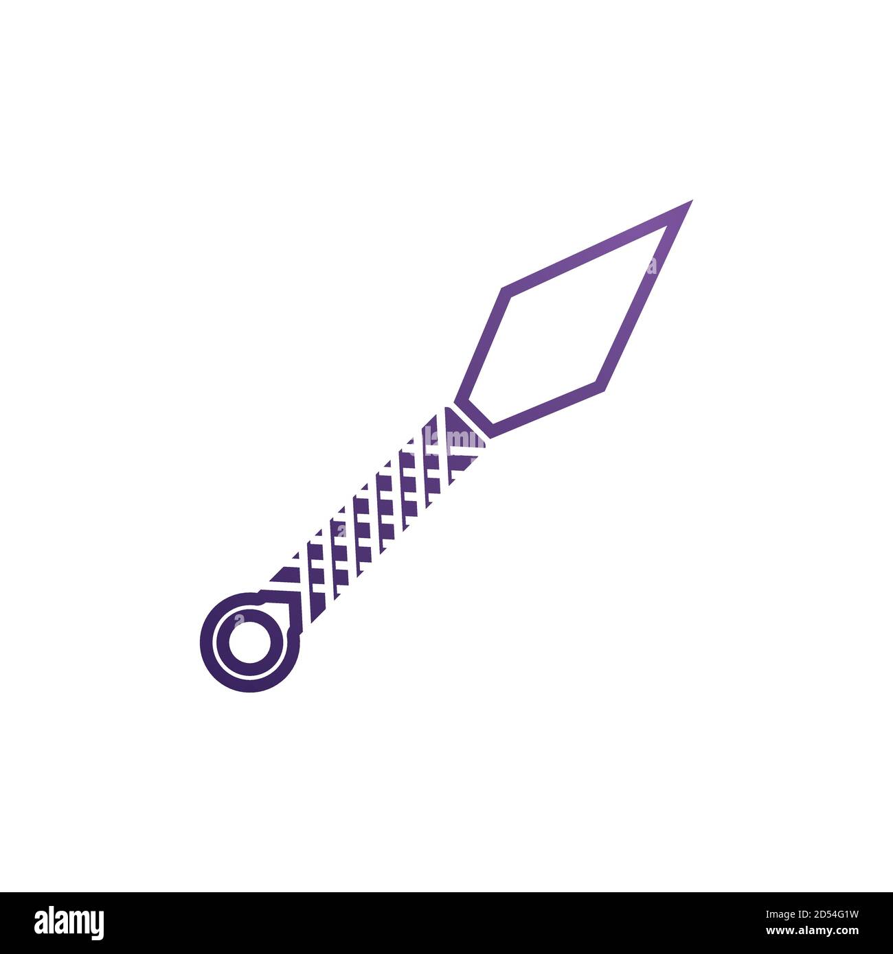 ninja weapons vector logo and symbol Stock Vector Image & Art - Alamy