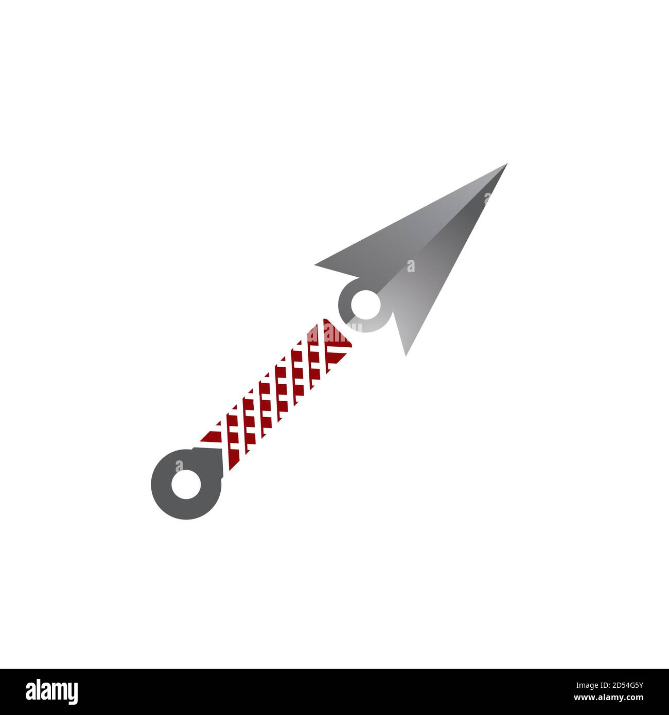 ninja weapons vector logo and symbol Stock Vector Image & Art - Alamy