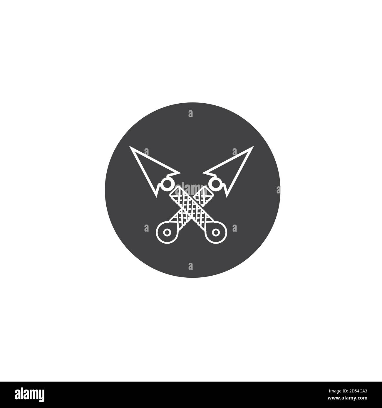 ninja weapons vector logo and symbol Stock Vector Image & Art - Alamy