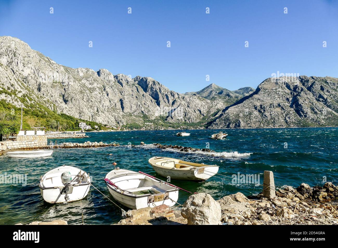 European Landscape View in Montenegro Stock Photo - Alamy