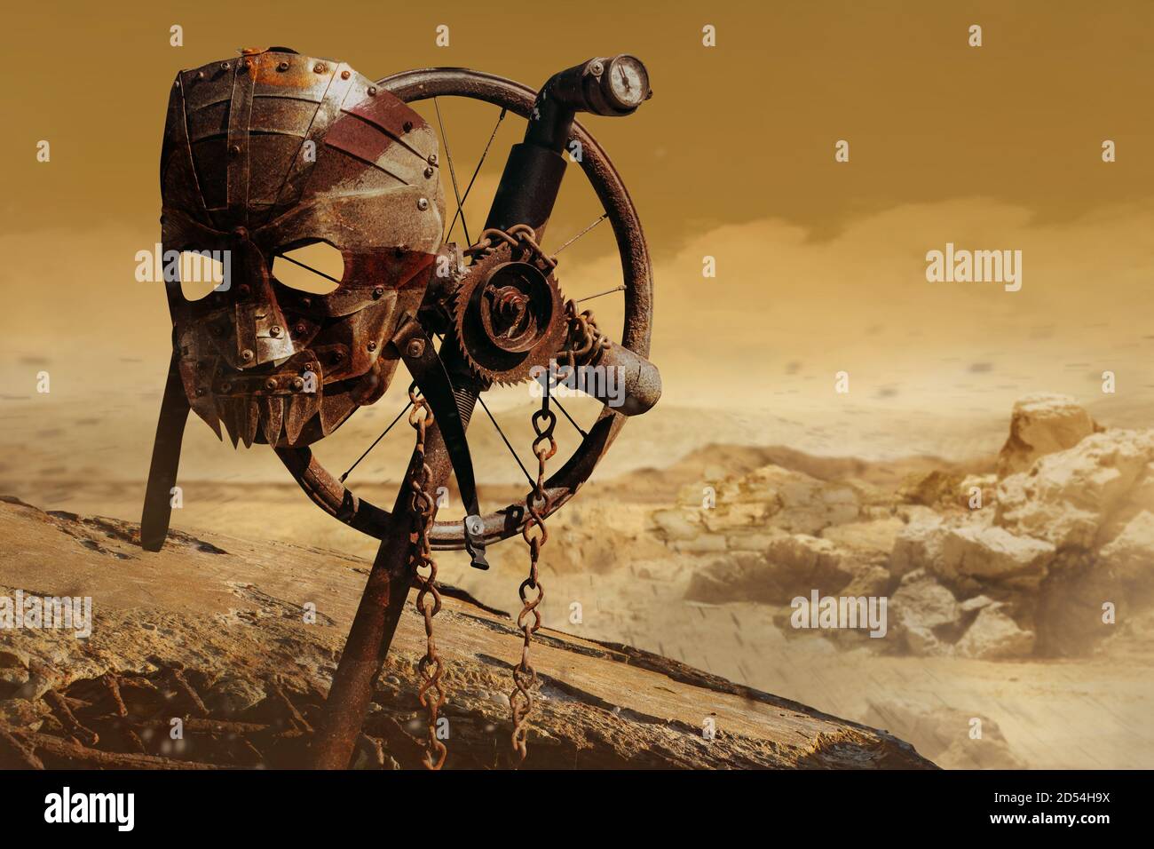 Post Apocalyptic Desert Wasteland