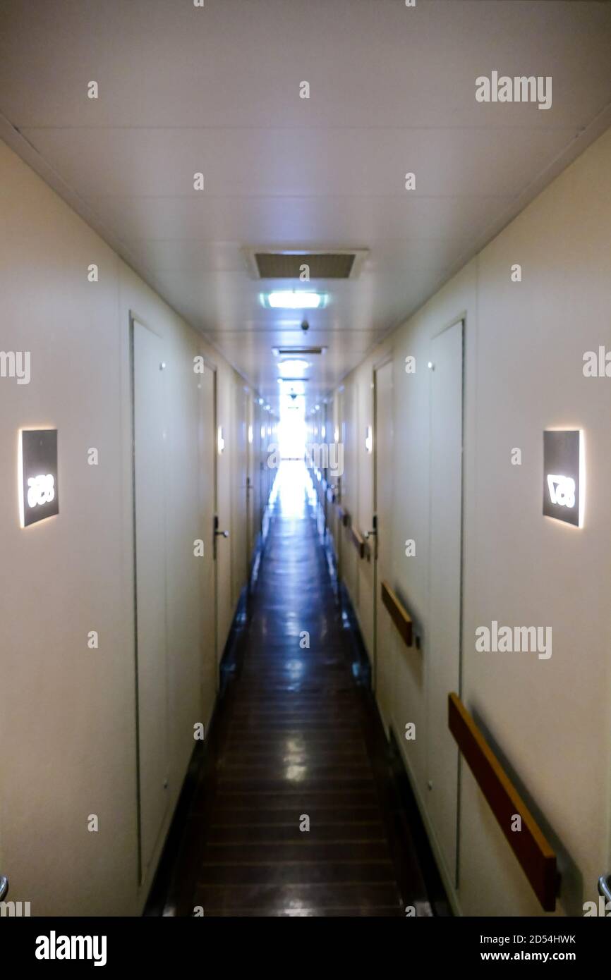 interior seating of a modern sea ferry boat Stock Photo - Alamy