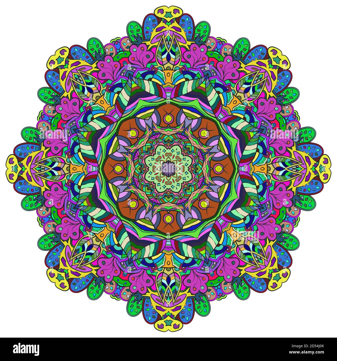 Mandala, tracery wheel mehndi design Stock Vector Image & Art - Alamy