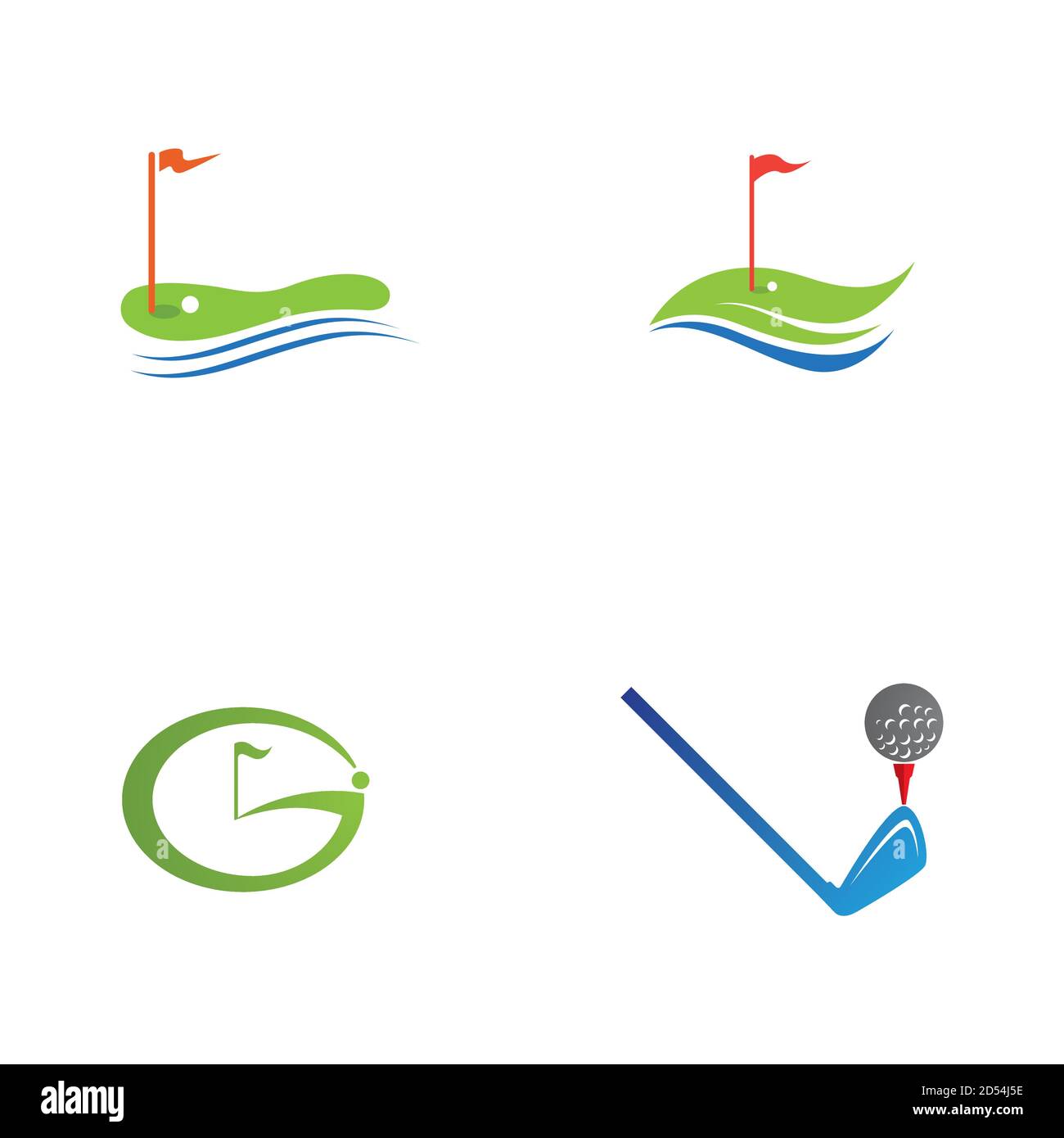 Golf logo vector icon illustration Stock Vector Image & Art - Alamy