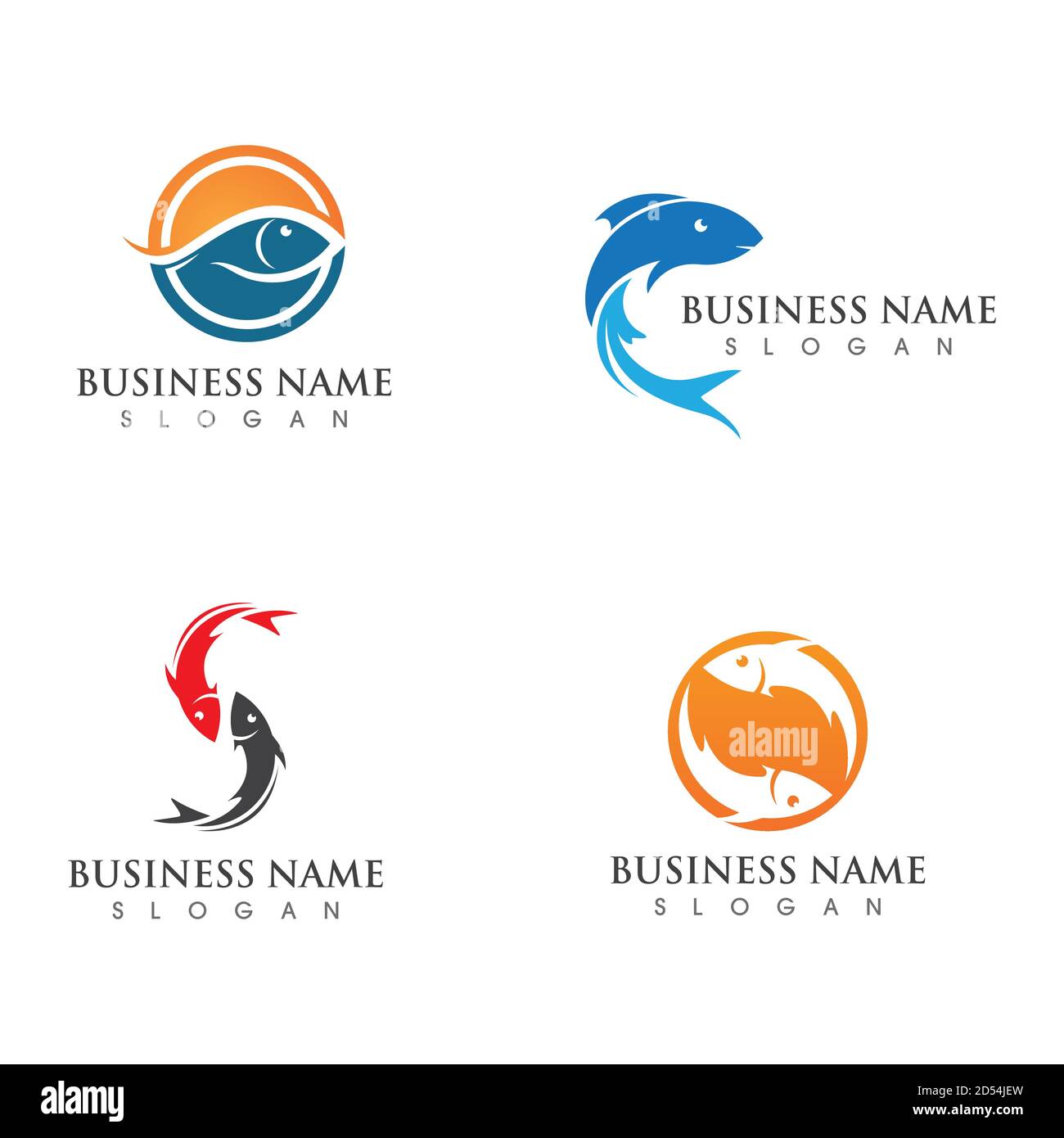 Fish logo and symbol vector symbol Stock Vector Image & Art - Alamy