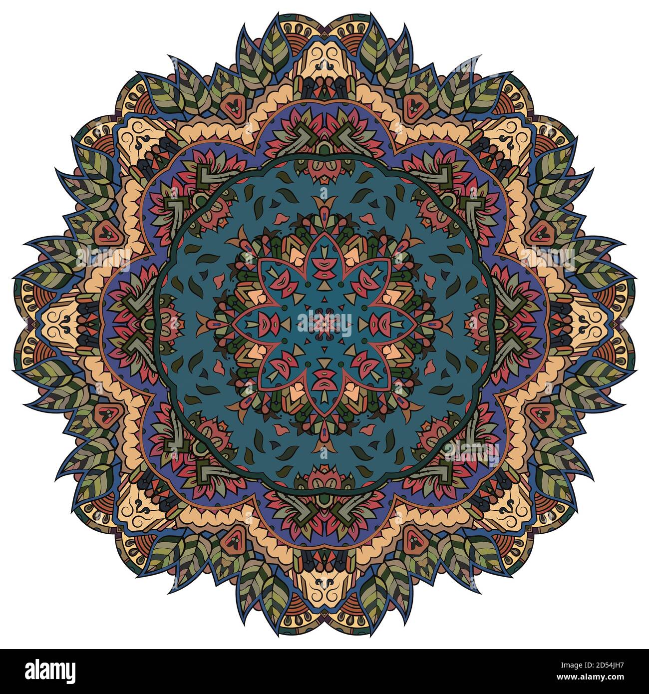 Wheel mandala Stock Vector Images - Alamy