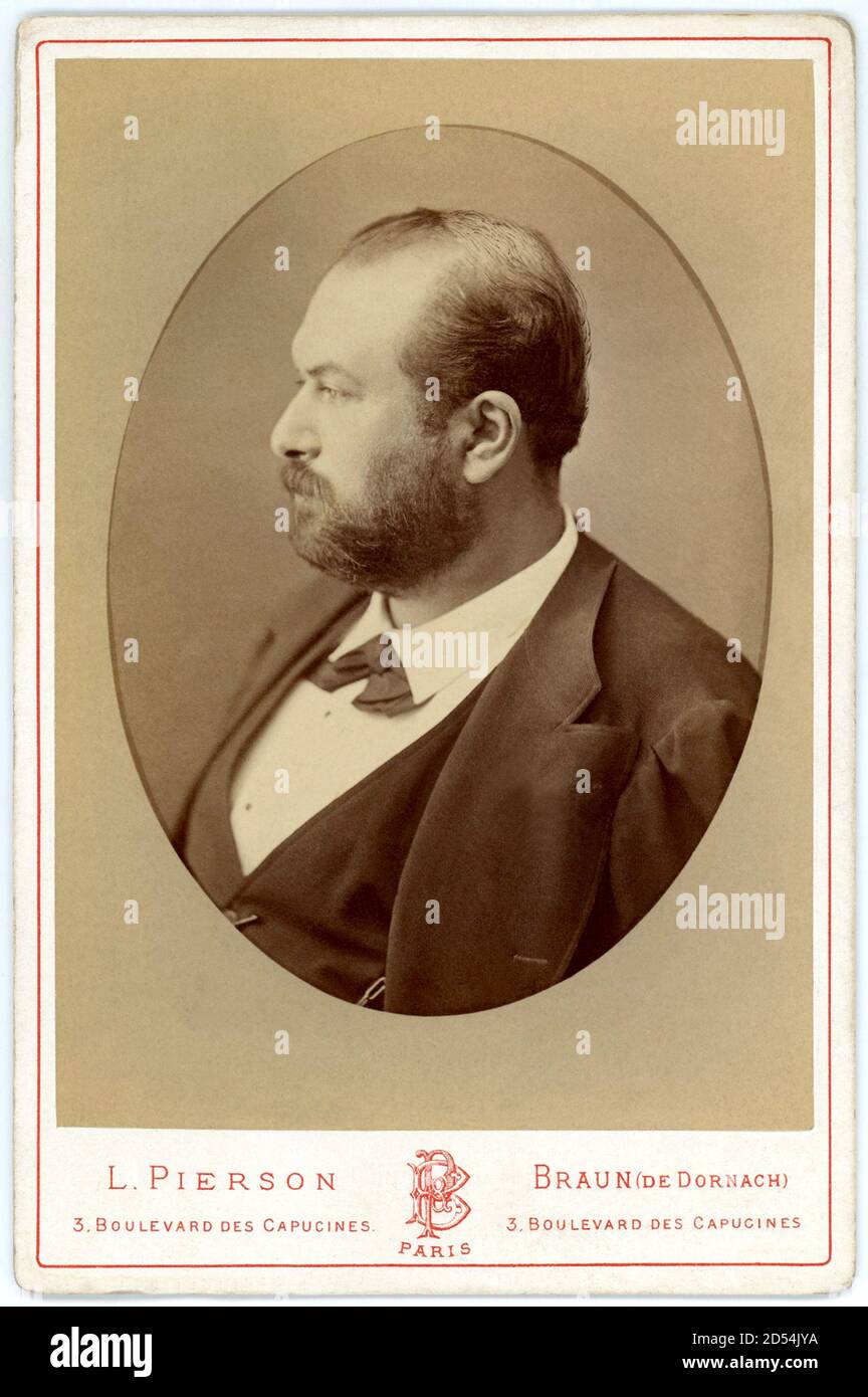 1873 , PARIS , FRANCE : The french music composer and bank worker ...