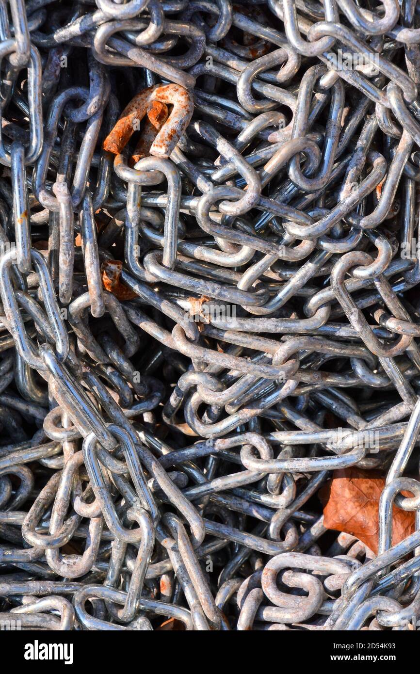 Metal Ready for Recycling Stock Photo - Alamy