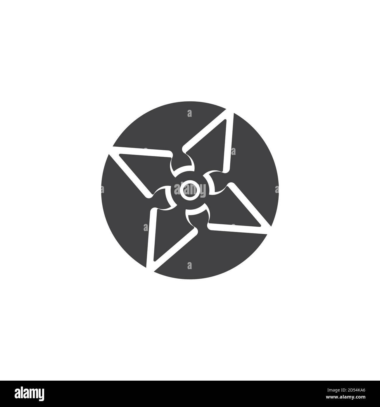ninja weapons vector logo and symbol Stock Vector Image & Art - Alamy