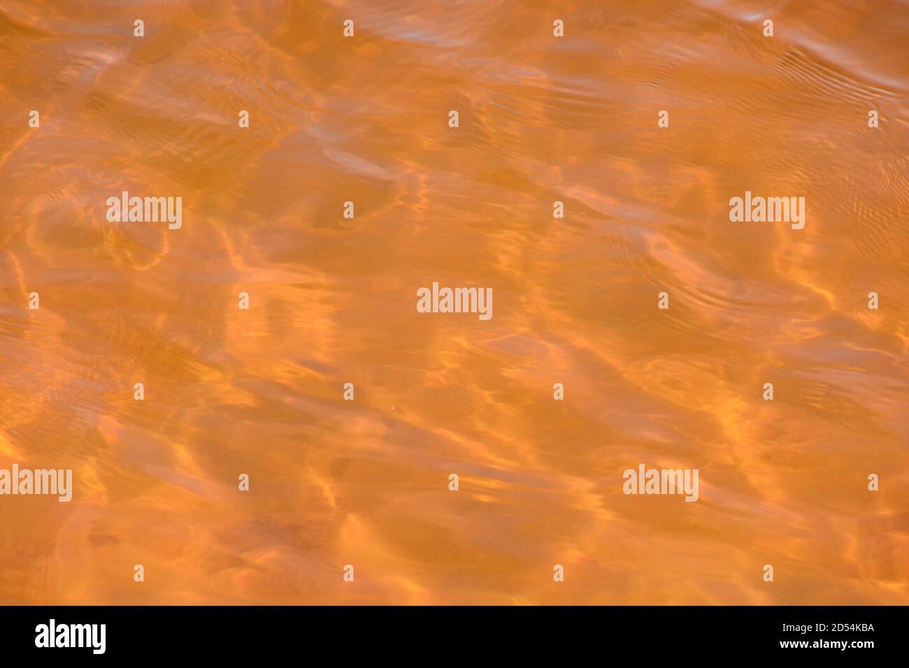 red polluted lake Stock Photo - Alamy