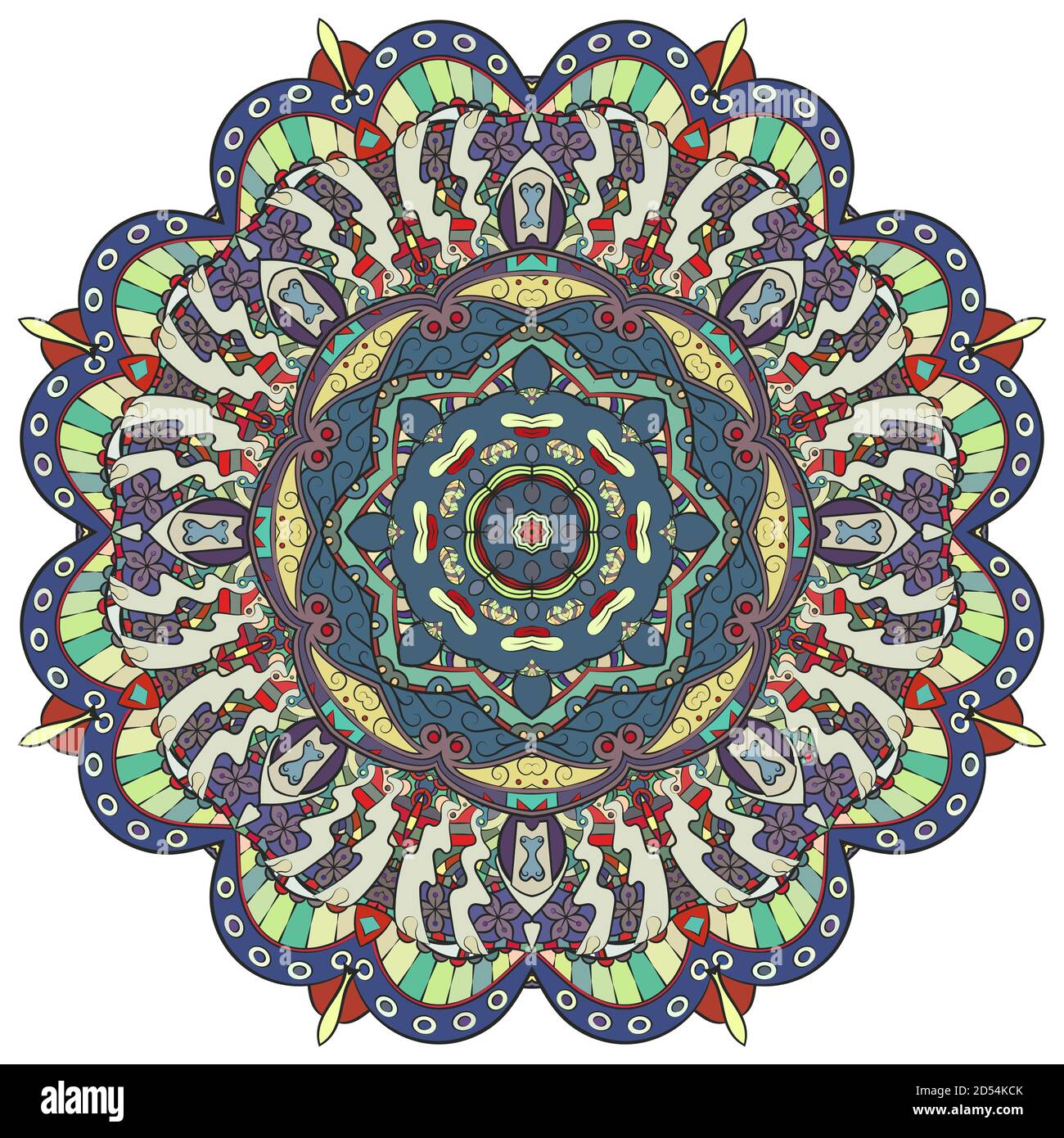 Mandala, tracery wheel mehndi design Stock Vector Image & Art - Alamy