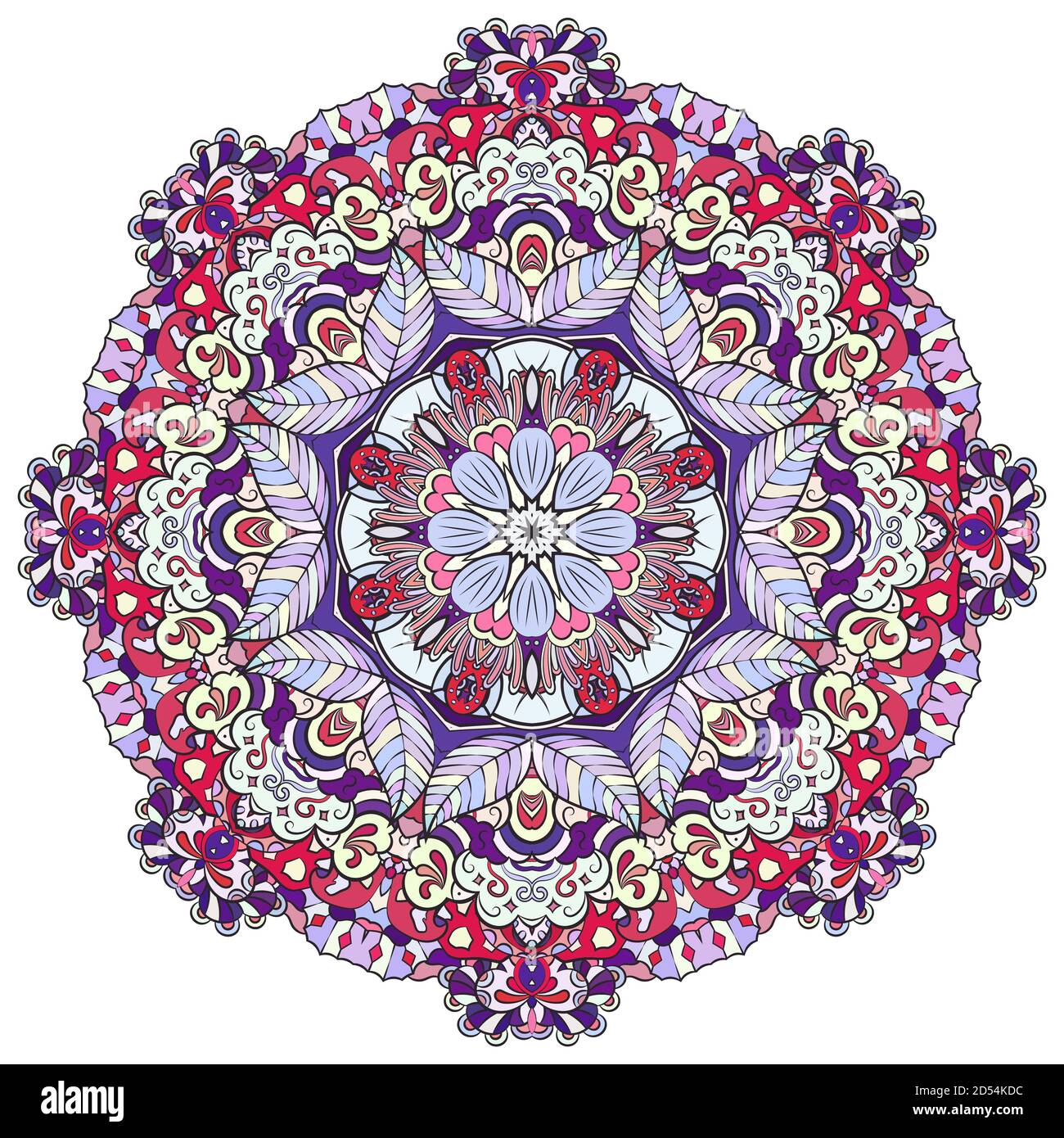 Mandala, tracery wheel mehndi design Stock Vector Image & Art - Alamy