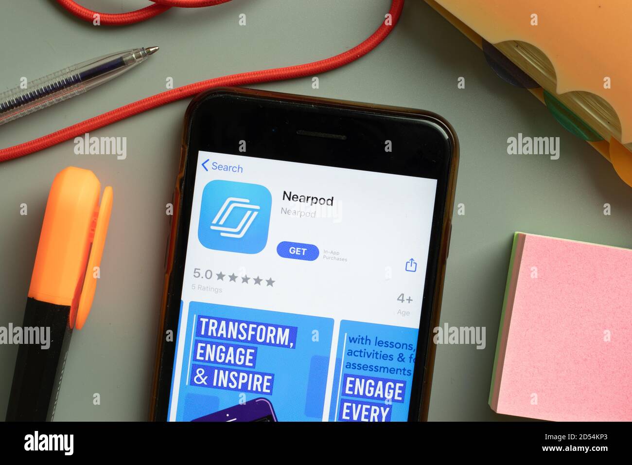 Nearpod logo hi-res stock photography and images - Alamy