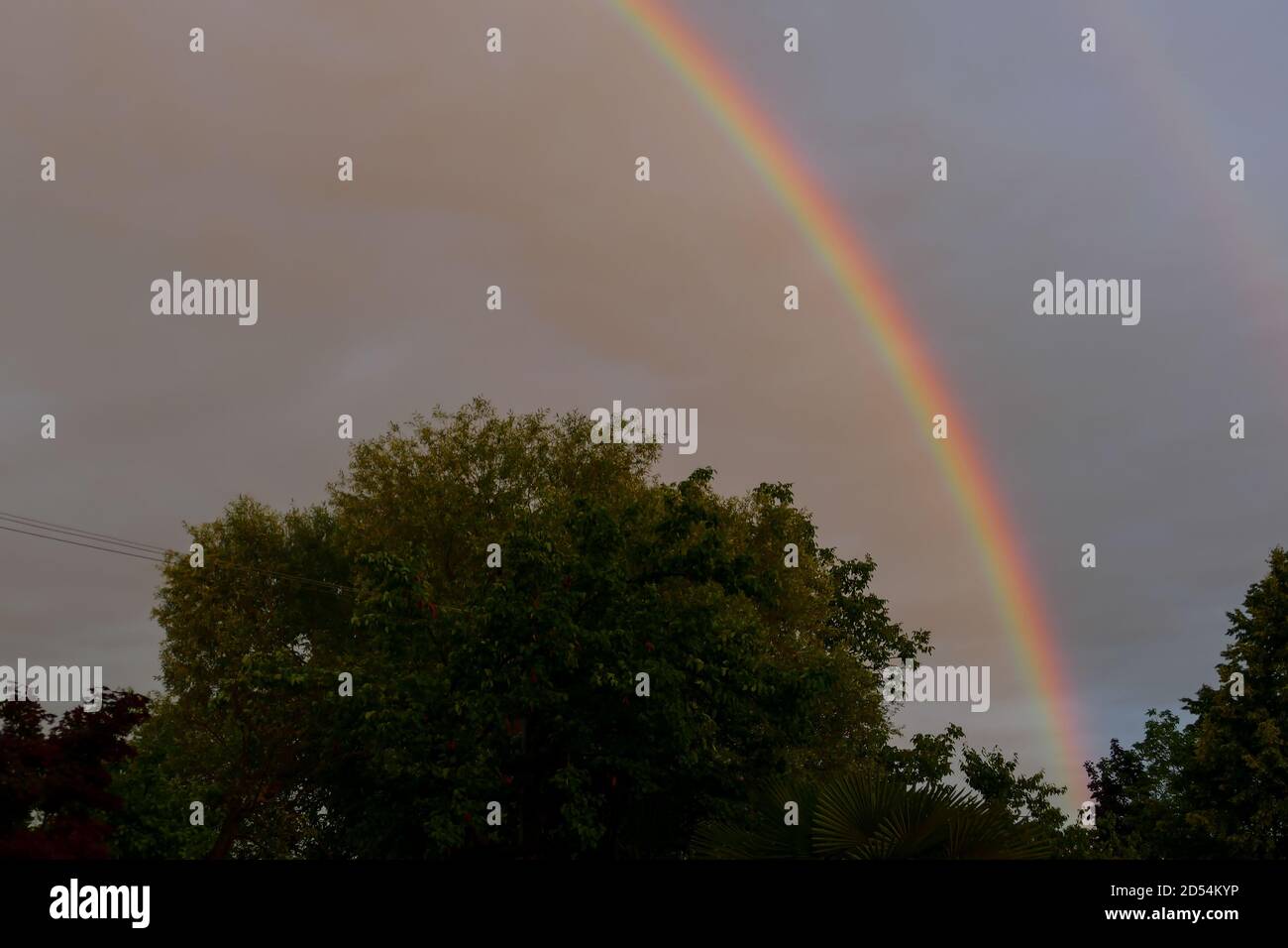 The Rainbow after the storm Stock Photo - Alamy