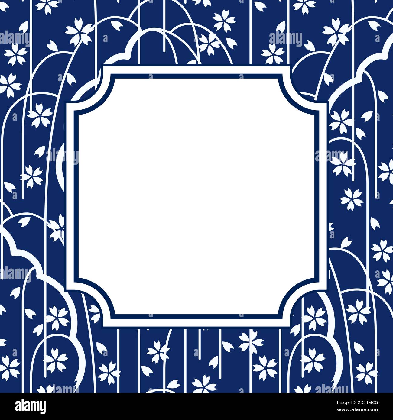 Chinese Porcelain Style Background, Template, Floral Pattern Stock ...