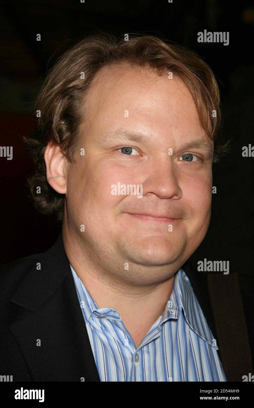 Andy Richter after appearance on "Live with Regis and Kelly" at ABC ...