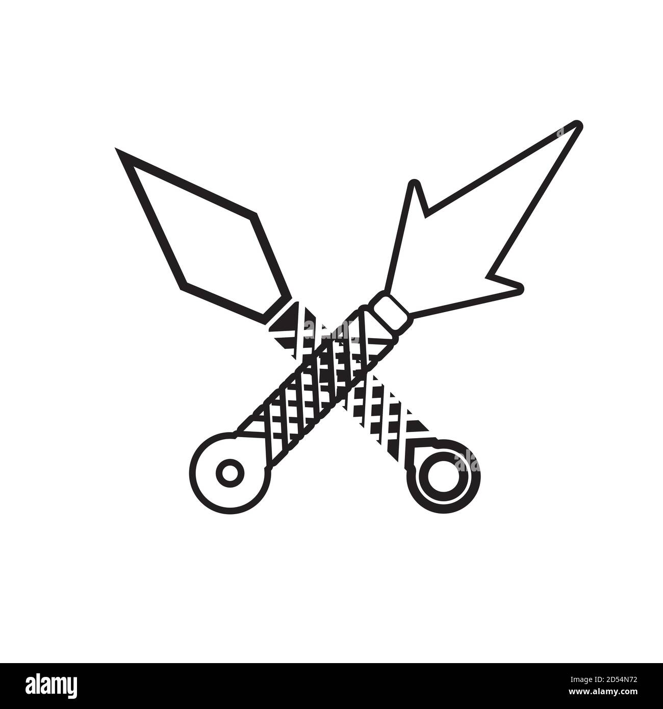 Ninja logo Black and White Stock Photos & Images - Alamy