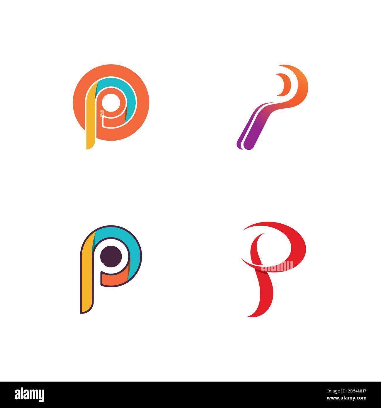 P logo and symbol vector template design Stock Vector Image & Art - Alamy