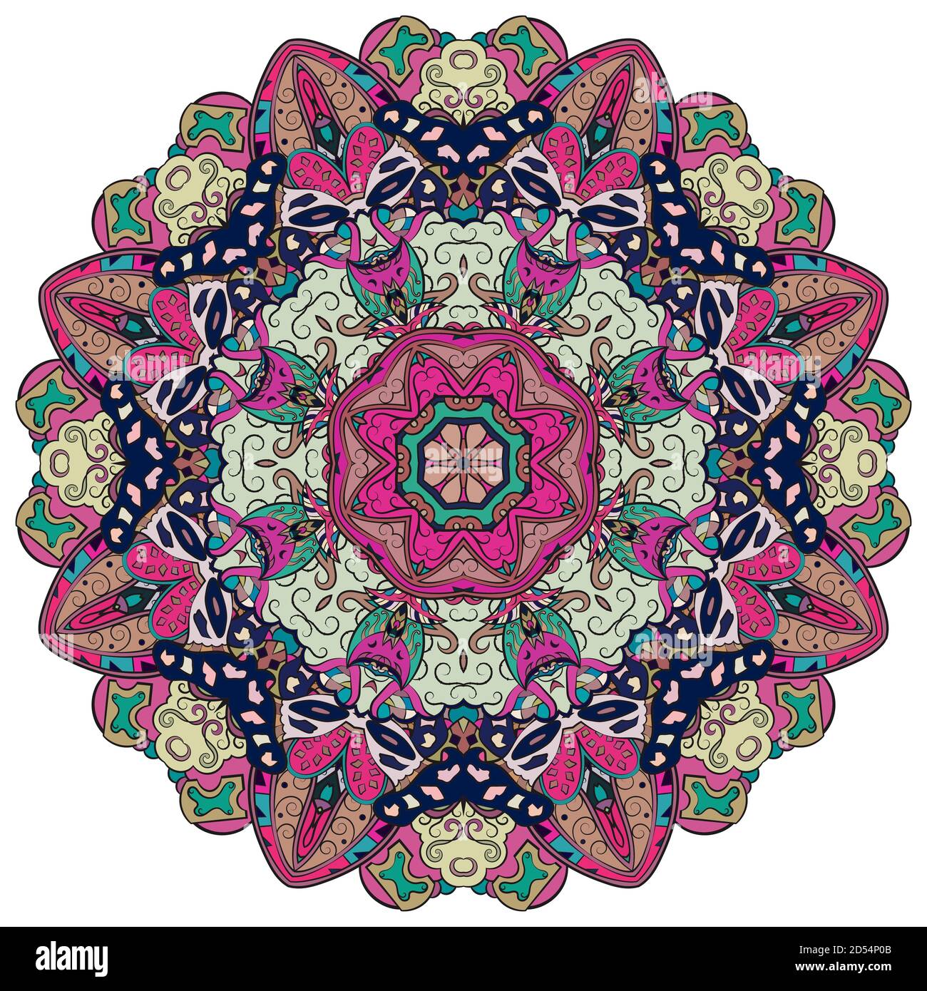 Mandala, tracery wheel mehndi design Stock Vector Image & Art - Alamy