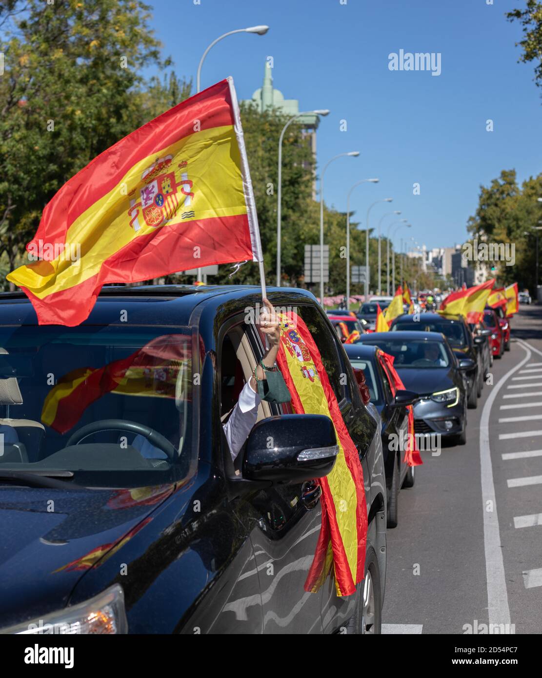 Madrid, Spain. 12th Oct, 2020. People celebrate the National Day of ...