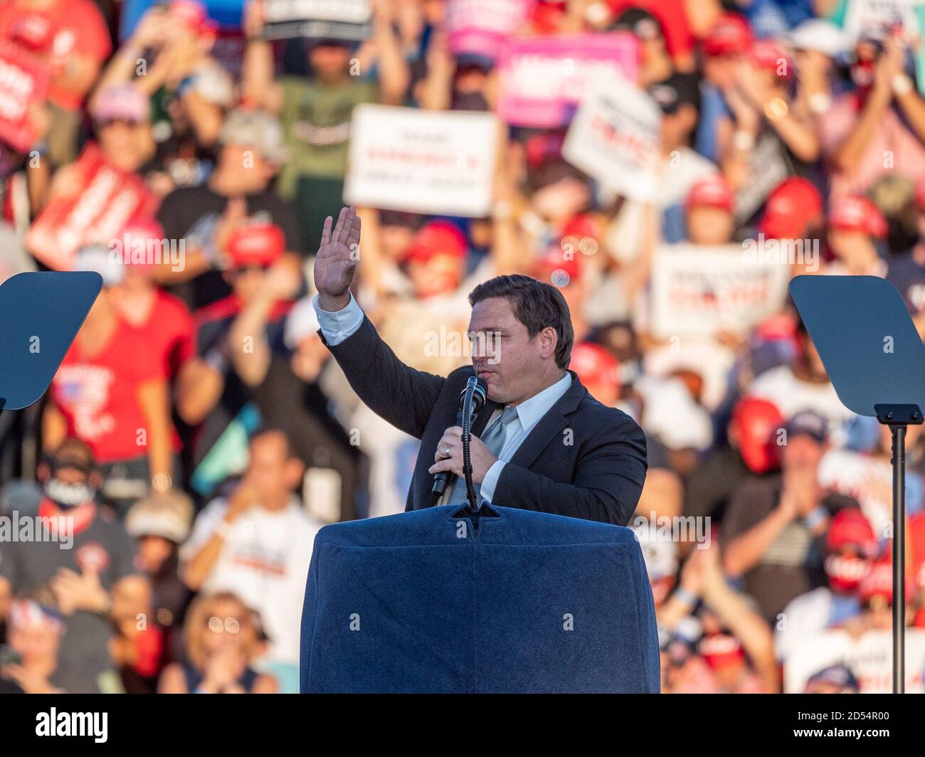 Rally With Ron Desantis High Resolution Stock Photography and Images ...