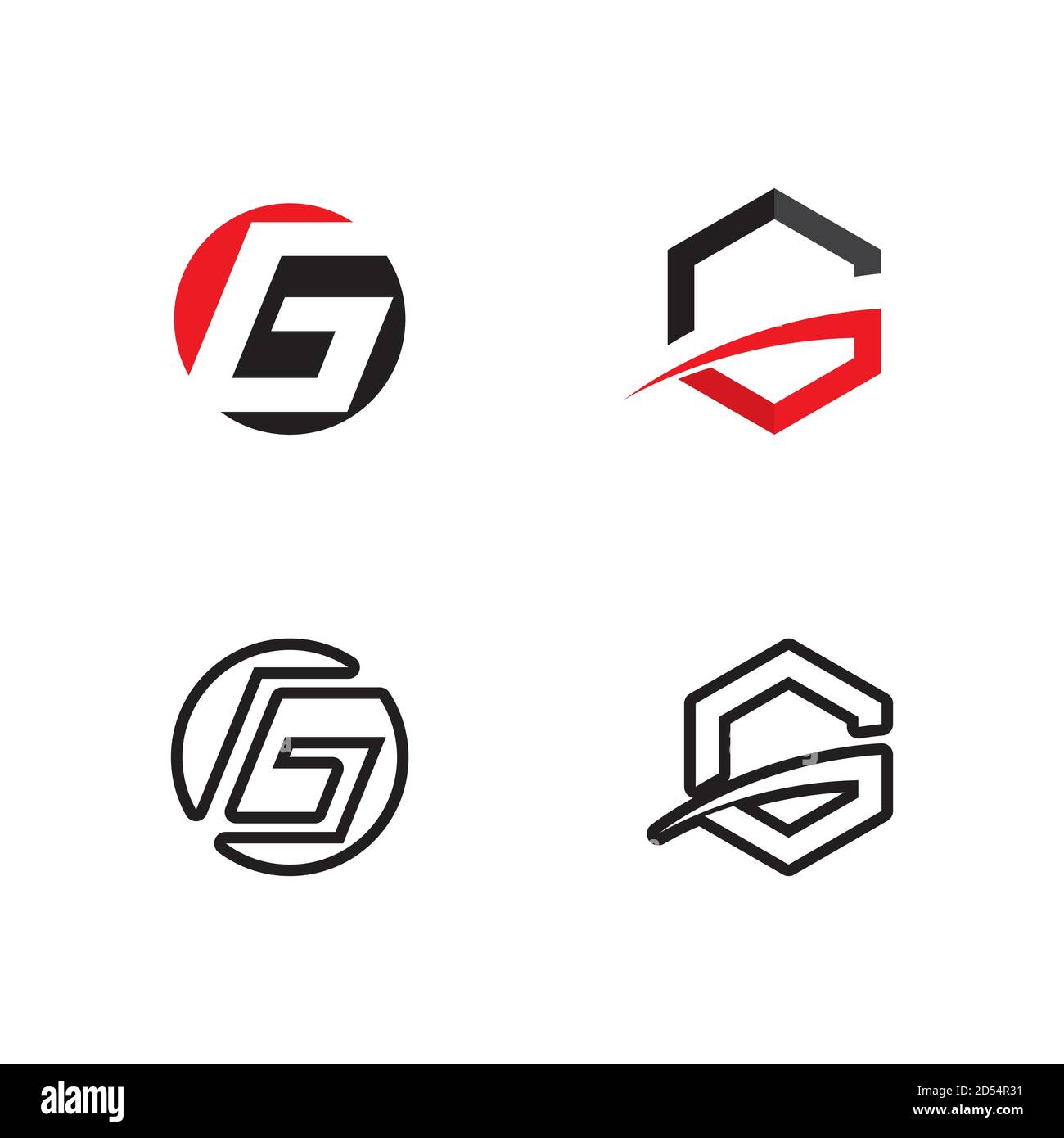 G logo vector illustration icon Logo Template design Stock Vector Image ...
