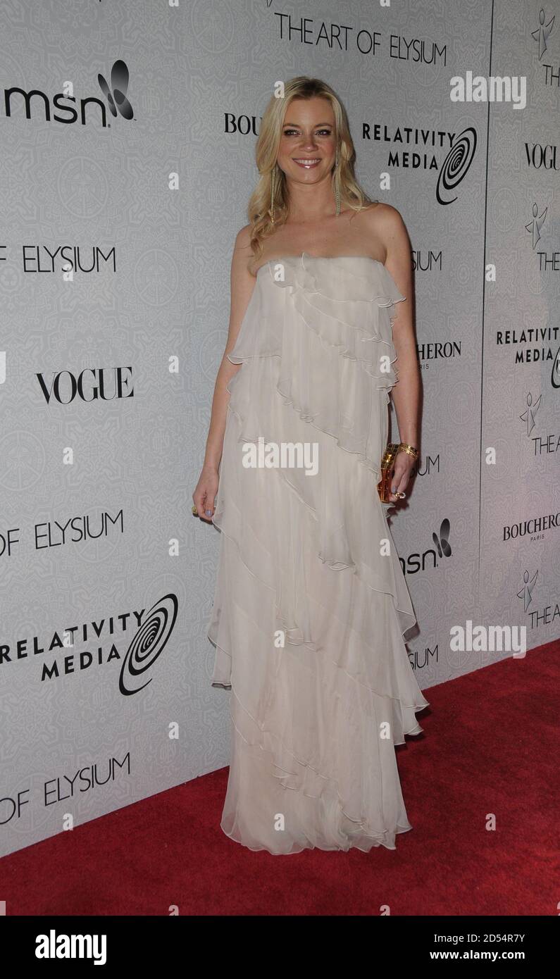 Amy Smart at 3rd Annual Art of Elysium 'Heaven' Charity Gala in Beverly ...