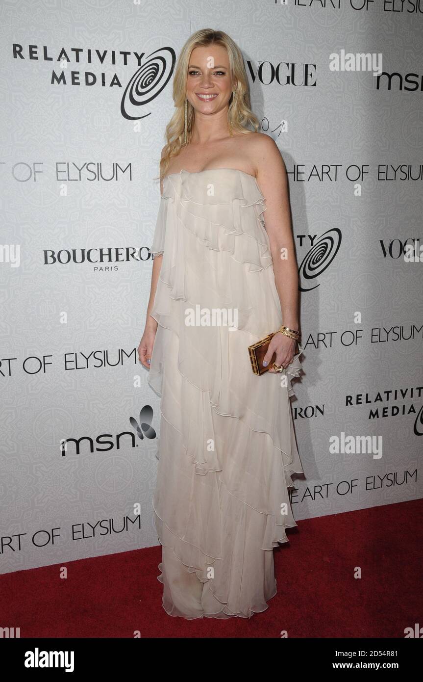 Amy Smart at 3rd Annual Art of Elysium 'Heaven' Charity Gala in Beverly ...