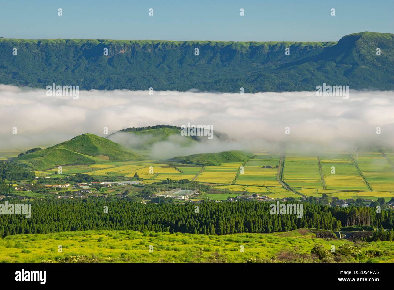 Sea cloud, Aso, Kyushu region, Japan Stock Photo - Alamy